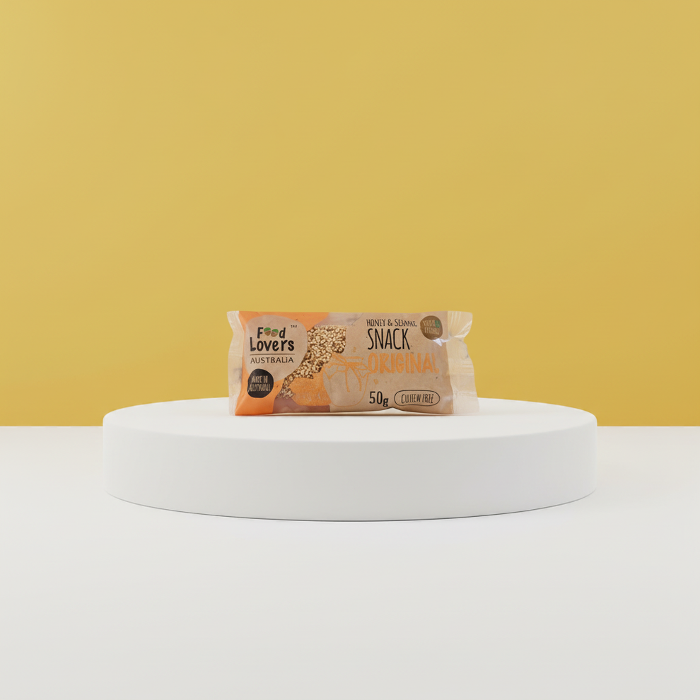 Original Sesame Snack Bar | Gluten Free High Protein Bar – Food Lovers ...